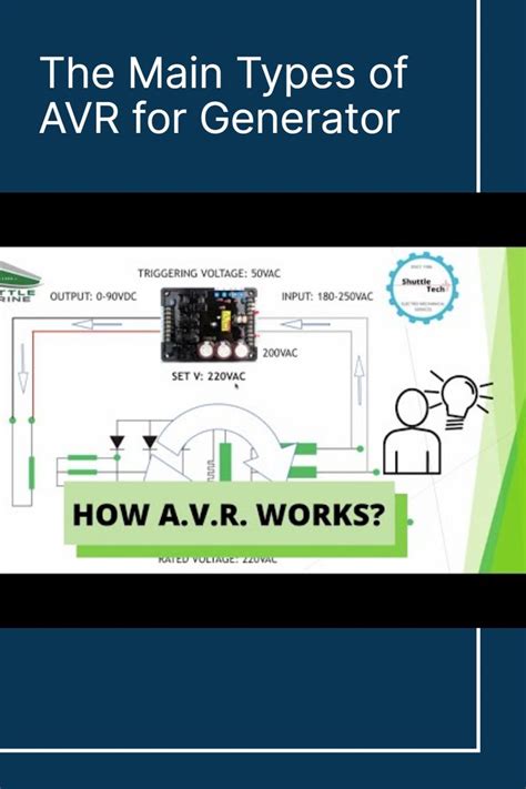 The Main Types Of Avr For Generators And How To Use Them In This Project