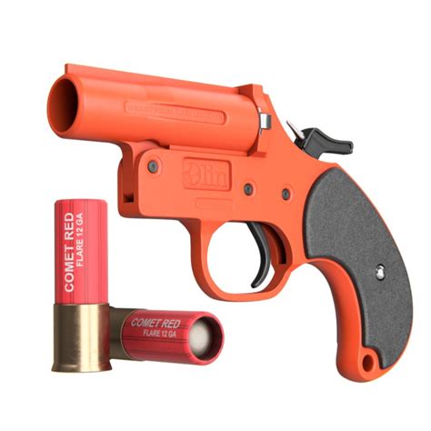 Flare Gun With 4 Shells Emergency Use Only Rental Only Alaska