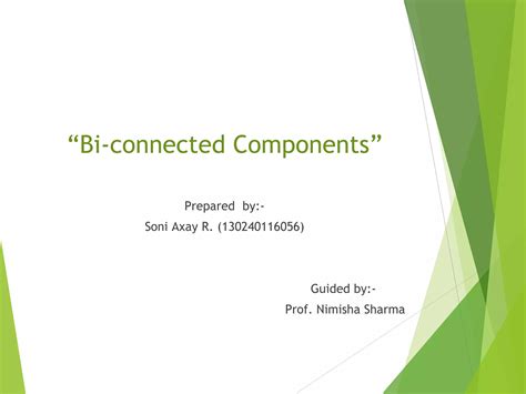 biconnected components 13024116056 ppt