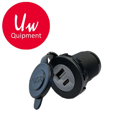 USB Poorten En 12 Volt Stekkers Uw Quipment USB USBC Poort 12 24V
