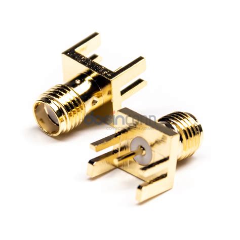 Sma Pcb Mount Sma Straight Jack Socket Rf Coaxial Connector Sma Pcb