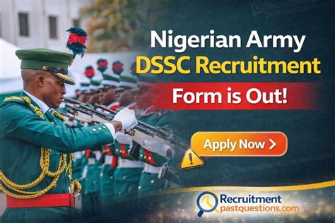 Nigerian Army Dssc Recruitment Form 2026 Is Out See How To Apply For