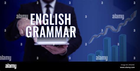 Sign Displaying English Grammar Business Approach Courses Cover All