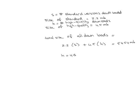 VIDEO Solution Solving A Value Mixture Problem Using A Linear Equation A Web Music Store Offers
