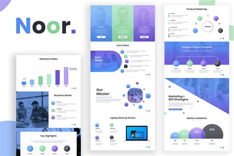 Slideforest New Template Noor Modern Gradient