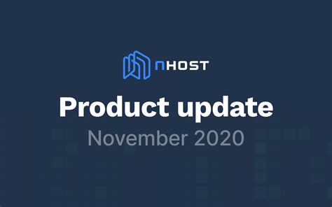 nhost november 2020 nhost
