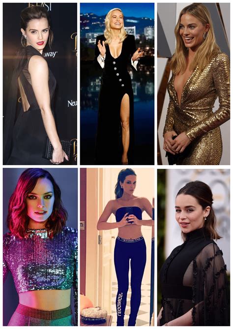 Emma Watson Brie Larson Margot Robbie Daisy Ridley Kate Beckinsale