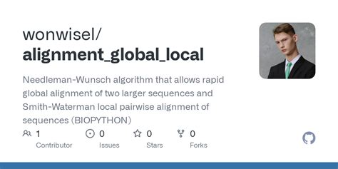 GitHub Wonwisel Alignment Global Local Needleman Wunsch Algorithm