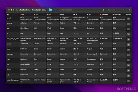 Localization Editor Mac Download Review Screenshots