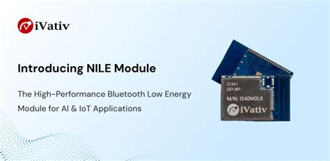 Iot Ble Wirelessconnectivity Smartdevices Embeddedsystems Bluetooth Ivativ Inc