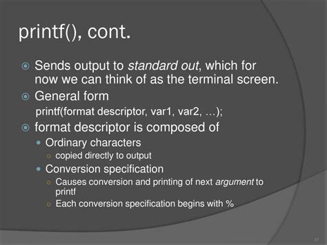 In To C Programming Powerpoint Slides Learnpick India