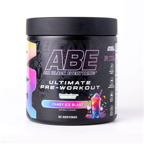 Abe All Black Everything Pre Workout Powder Fitness Factory Fitness
