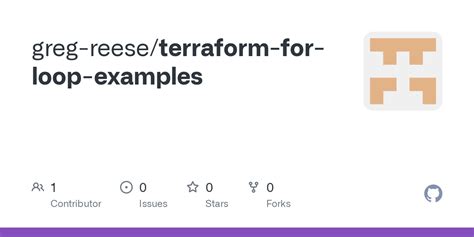 Github Greg Reeseterraform For Loop Examples