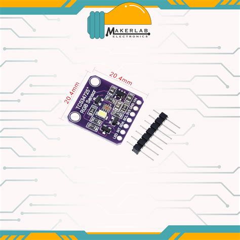 Tcs3200 Tcs34725 Color Sensor Detector Module For Arduino Lazada Ph