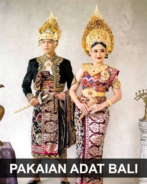 Pakaian Adat Bali Lengkap Gambar Dan Penjelasannya