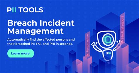 Pii Data Discovery Software Data Breach Response