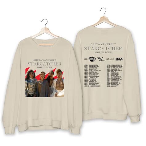 Greta Van Fleet Starcatcher World Tour 2023 Png Greta Van Fleet 2023