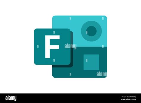 Microsoft Forms Logo White Background Stock Photo Alamy