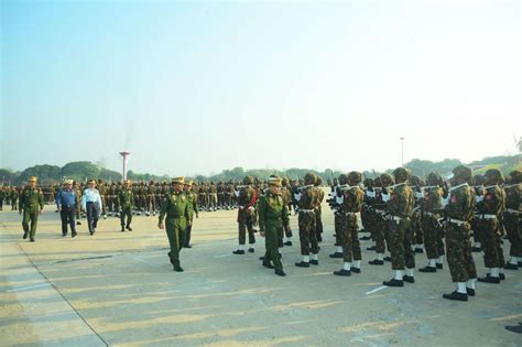 ၇၈ နှစ်မြောက်တပ်မတော်နေ့ စစ်ရေးပြအခမ်းအနား၌ ပါဝင်စစ်ရေးပြကြမည့် စစ်ရေးပြစစ်ကြောင်းကြီးများ ဝတ