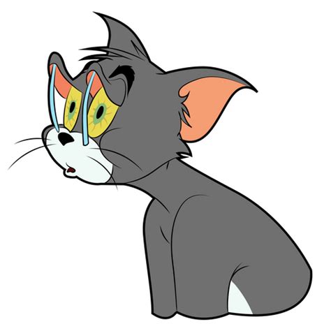 Tom And Jerry Tired Tom Sticker Sticker Mania