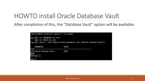 Ppt Oracle Database Vault Powerpoint Presentation Free Download Id