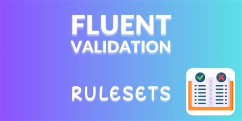 Victor M On Linkedin Rulesets In Fluentvalidation