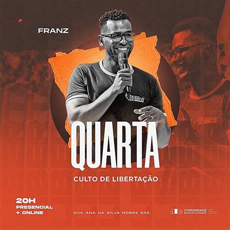 Comunidade Batista De AdoraÇÃo On Instagram “hoje é Dia De Culto De