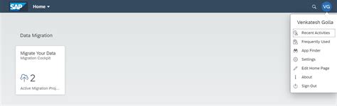 Migrate Your Data Migration Cockpit Ltmc On Sap Fiori
