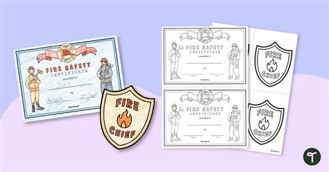 Firefighter Certificate Templates And Templates