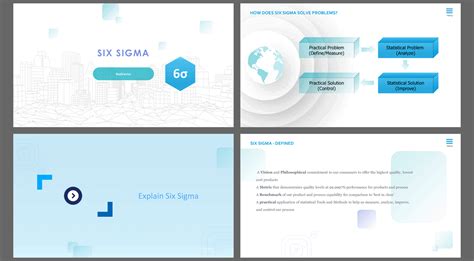 Six Sigma Ppt Slide Deck