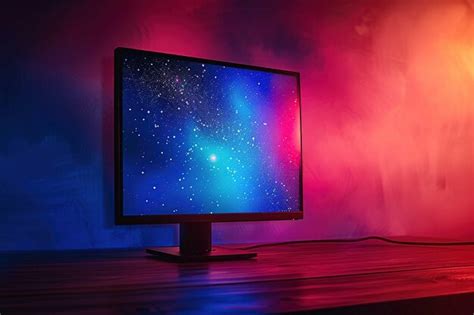 Display Monitor Computer Hardware Premium Ai Generated Image