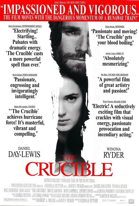 The Crucible Original 1996 Vintage One Sheet Movie Poster Artofit