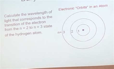 Solved Electronic Orbits In An Atom Calculate The