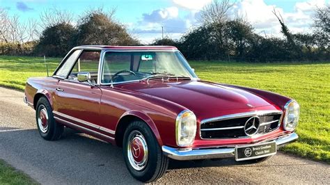 1970 Mercedes Sl Class Red Automatic 4 Speed Right Hand Drive In