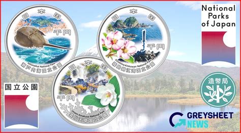 Japan Three New Silver Proof And Colour Commemorative Coins Launch
