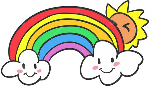 작은 무지개 일러스트 작은 무지개 어린이 날 장식 Png 일러스트 및 Psd 이미지 무료 다운로드 Pngtree