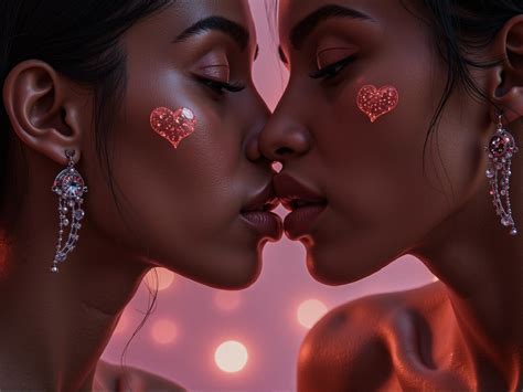 Ai Generated Lesbianskissing Photos And Artwork Deep Dream Generator