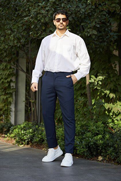 İds Collectİon Ids Erkek Lacivert Renk Düz Kesim Kaliteli Esnek Likralı Bilek Boy Kumaş Pantolon 4