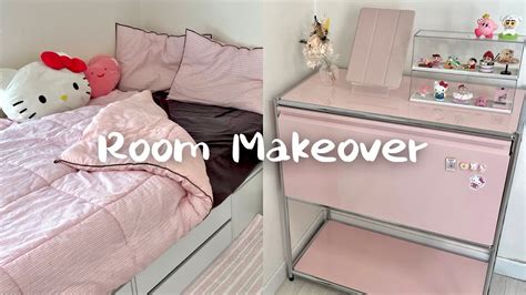 Room Makeover˚⊹♡ 핑꾸로 다 맞춘 새 침구 수납장 러그 에어프라이기까지〰️바뀐 방 보여드려요🤍 오늘의집 Youtube