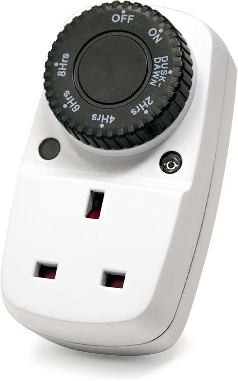 Defender Hour Segment Timer Switch Energy Saver Plug Standard Size Plug In Timer Socket