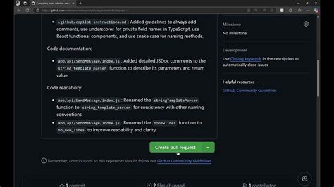 Github Copilot Demo Pull Request Auto Description Copilot On Github