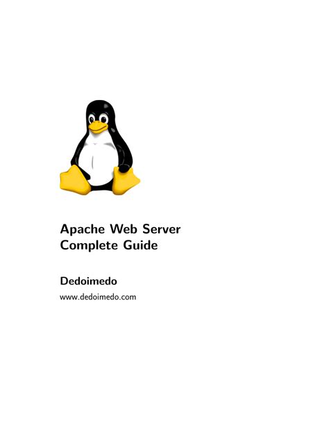 Apache Web Server Complete Guide Docslib