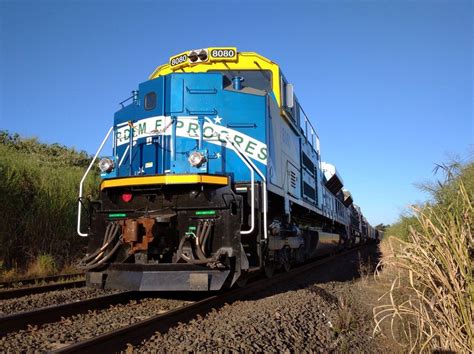 Emd Sd 80 Locomotive In Cordeirópolis Sp