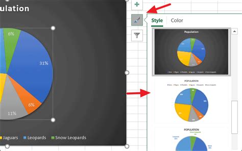 如何在 Excel 中製作圓餅圖