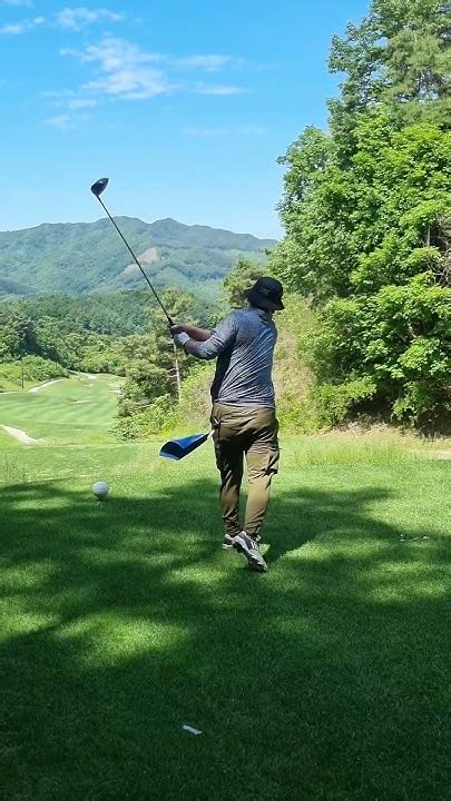 장수cc 드라이버드로우샷 위깁니다ㅠㅠ😭필미켈슨형님 파워드라이버 드로우샷 30초루틴단 밀리면ob필드골프필드레슨필드