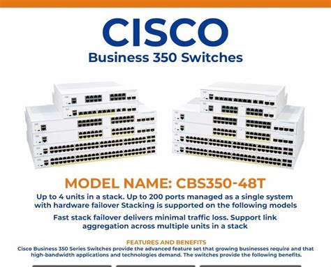 Cisco 350 Cbs350 48t 4x At ₹ 26999 Piece Cisco Network Switch In