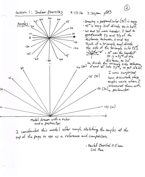 SKN Buildings Course Notes Lesson 1 Line Exercises
