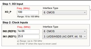 LMK5B33216EVM DPLL Lock To 1pps Not Working Clock Timing Forum Clock Timing TI E2E