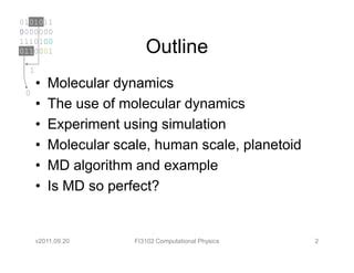 04 Molecular Dynamics PDF