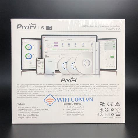 Bộ phát WiFi 6 IP COM Pro 6 LR AX3000